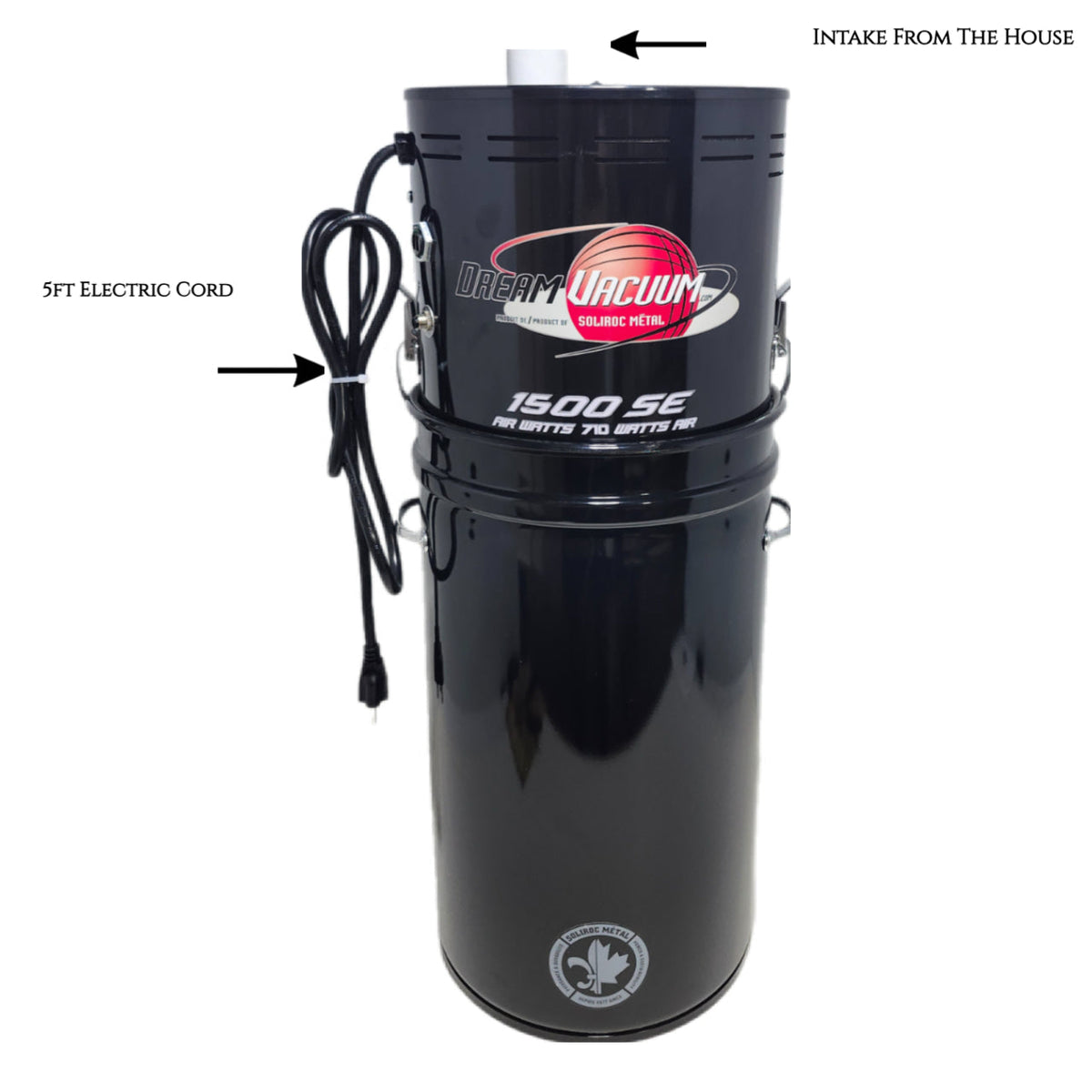 Dream Vacuum 1500 se for large homes – DreamVacuum Company