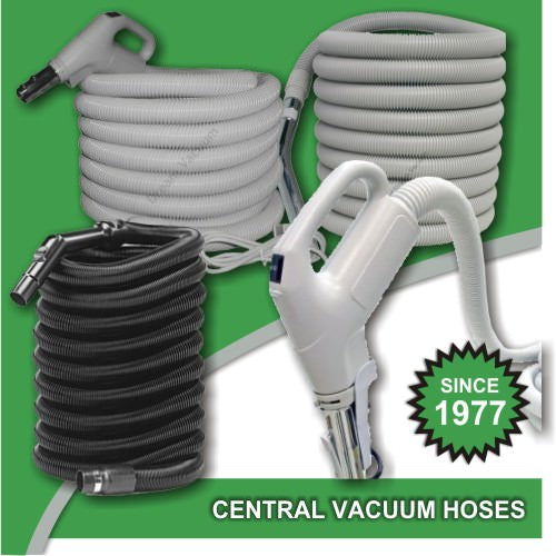 Central Vacuum Hose Comparison – Standard, Low Voltage & Electric ...